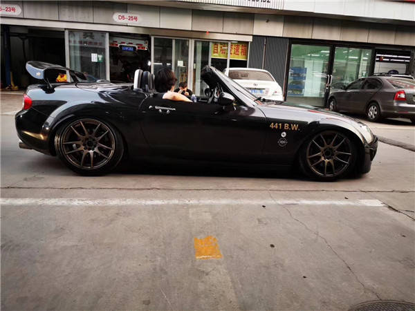 李洋讲述马自达MX5改装AIRBFT气动避震功能配置效果案例_搜狐汽车_搜狐网