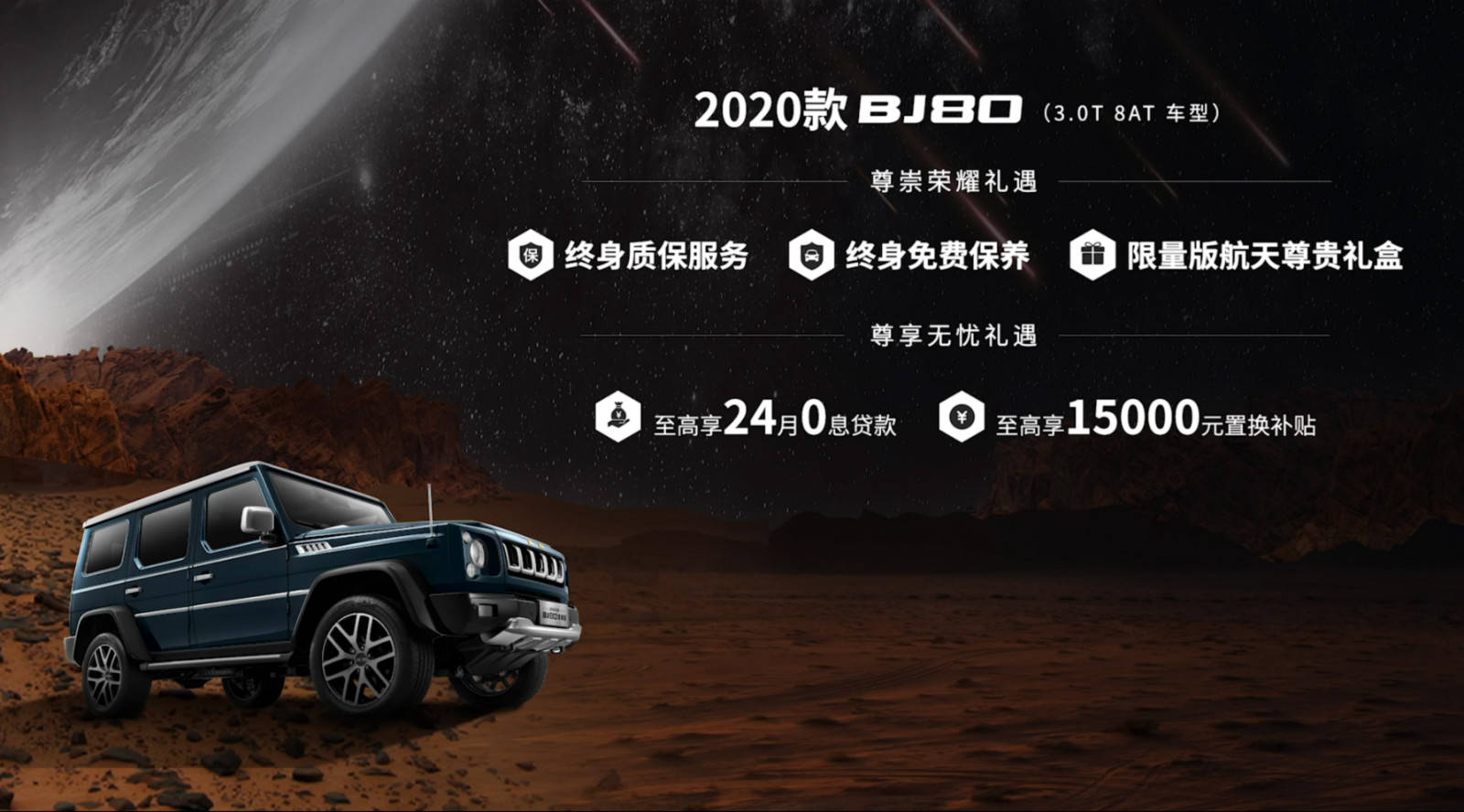 全新设计提升颜值 3.0T V6加持 2020款北京BJ80上市售29.80万元起_搜狐汽车_搜狐网