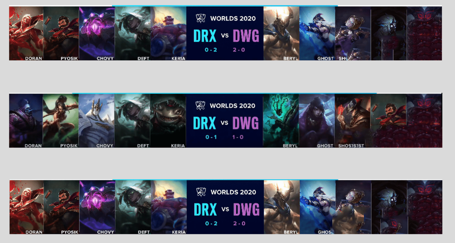 《英雄联盟S10》八强首战，居然出现碾压，DWG完胜DRX-搜狐大视野-搜狐新闻