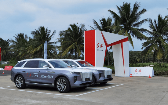 搭载移远通信C-V2X模组 红旗旗舰级智慧全能电动SUV E-搜狐大视野-搜狐新闻