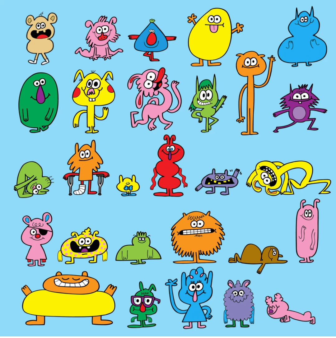 知名涂鸦画家Jon Burgerman | 充满英式戏虐的艺术顽童_Natuzzi