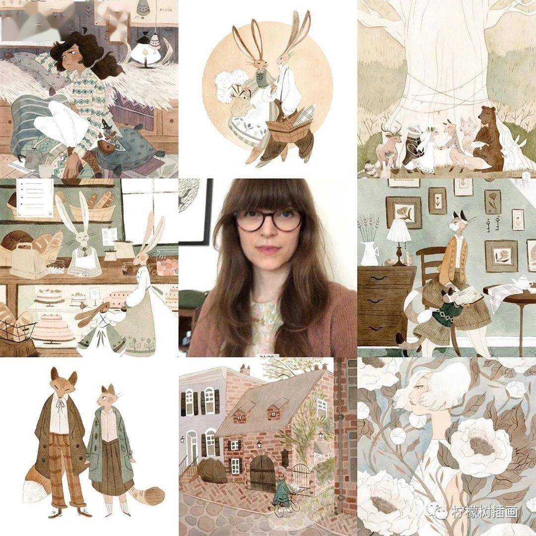 【画家树】第72棵树 | 美国插画家Vanessa Gillings-搜狐大视野-搜狐新闻