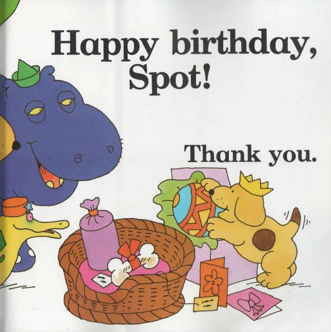 讲道理，不如讲故事 | Spot's birthday party 绘本导读_is
