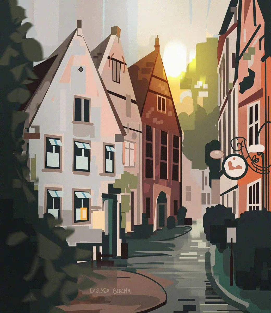 插画师 Chelsea Blecha 绘画作品-搜狐大视野-搜狐新闻