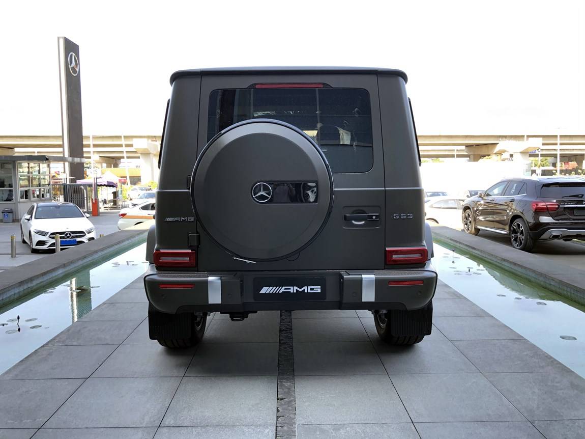 最新款奔驰 G63 AMG 哑光原野棕黑内-搜狐大视野-搜狐新闻
