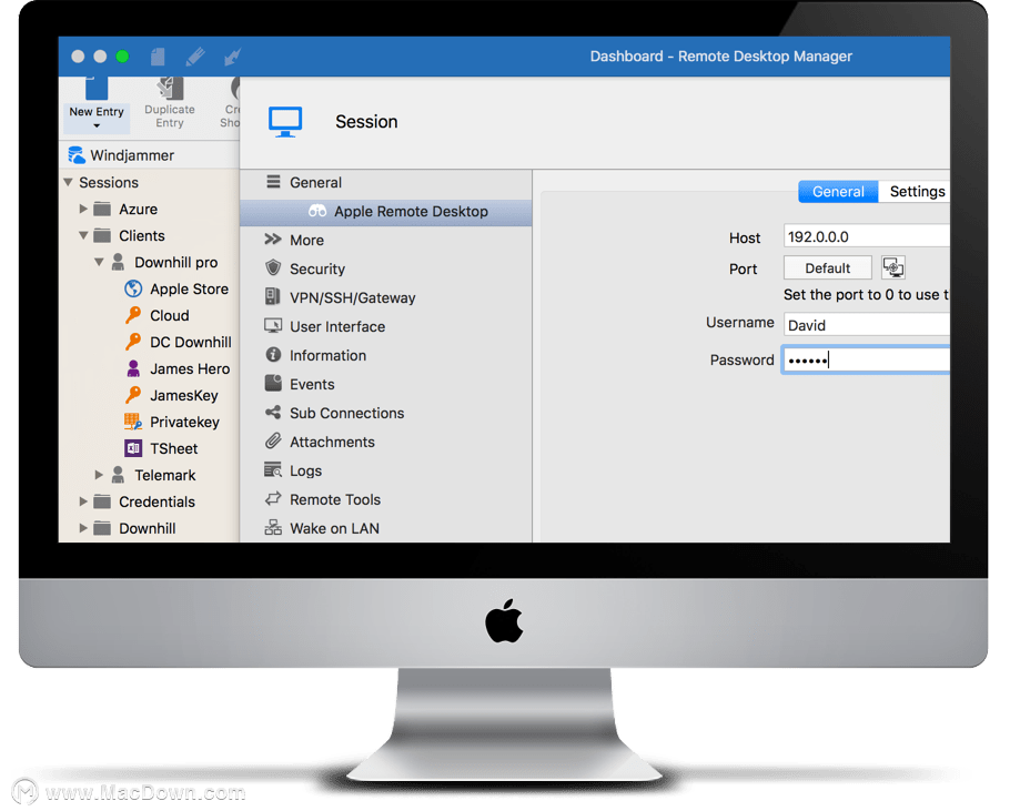 Remote Desktop Manager for Mac(远程桌面管理器)_用户