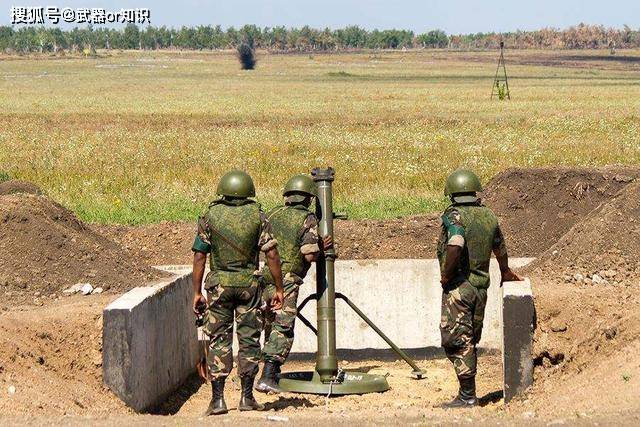 俄罗斯2B25迫击炮战力有多强？这里告诉你答案_射程