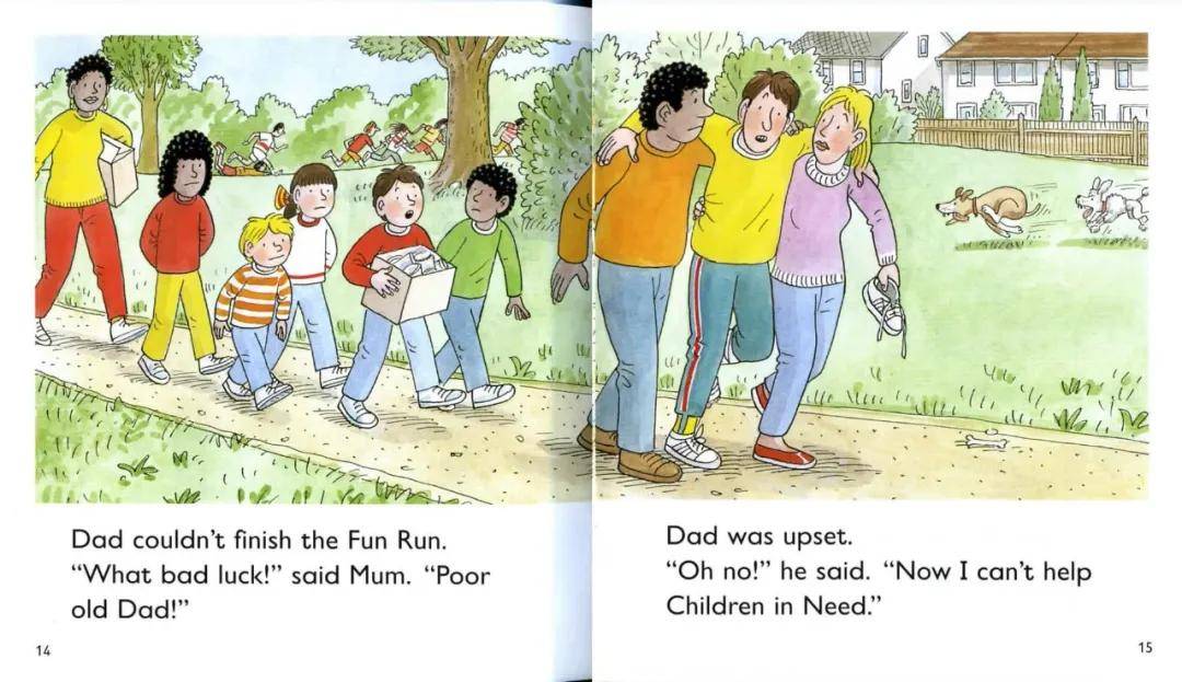 伴读 | 牛津树【5-23】Dad's Run_Dad's