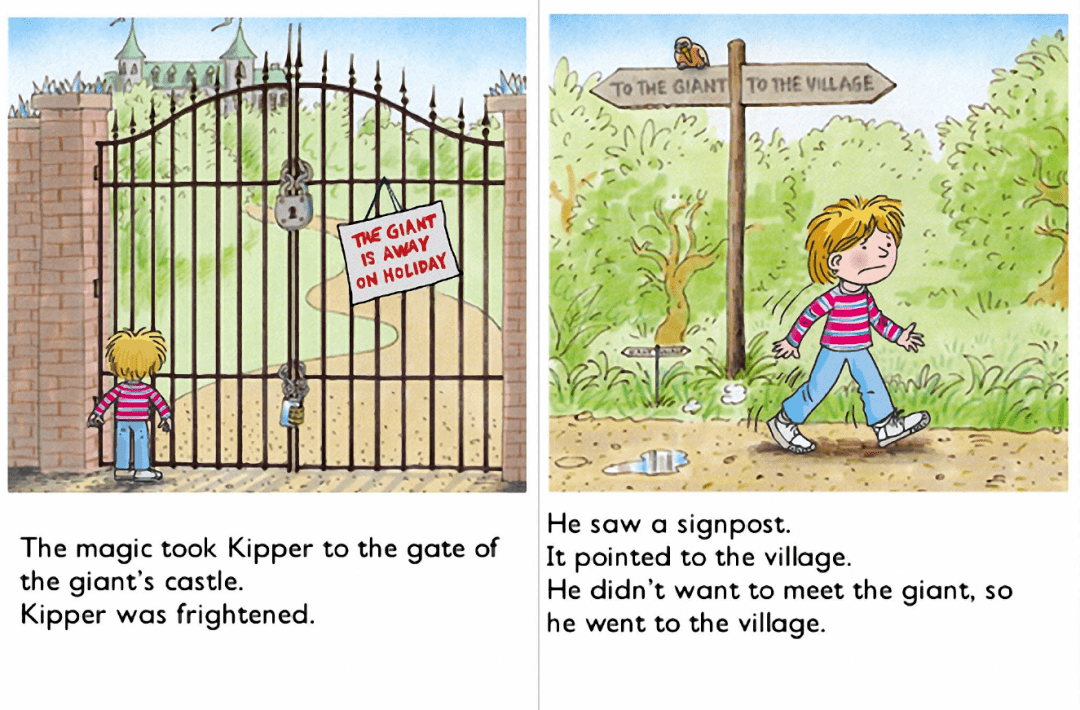 伴读 | 牛津树【6-02】Kipper and the Giant（上）_cross