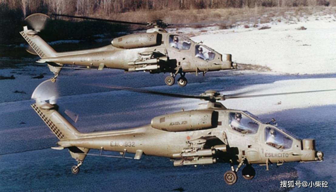 A129武装直升机，跟阿帕奇平辈的先进战机_机炮