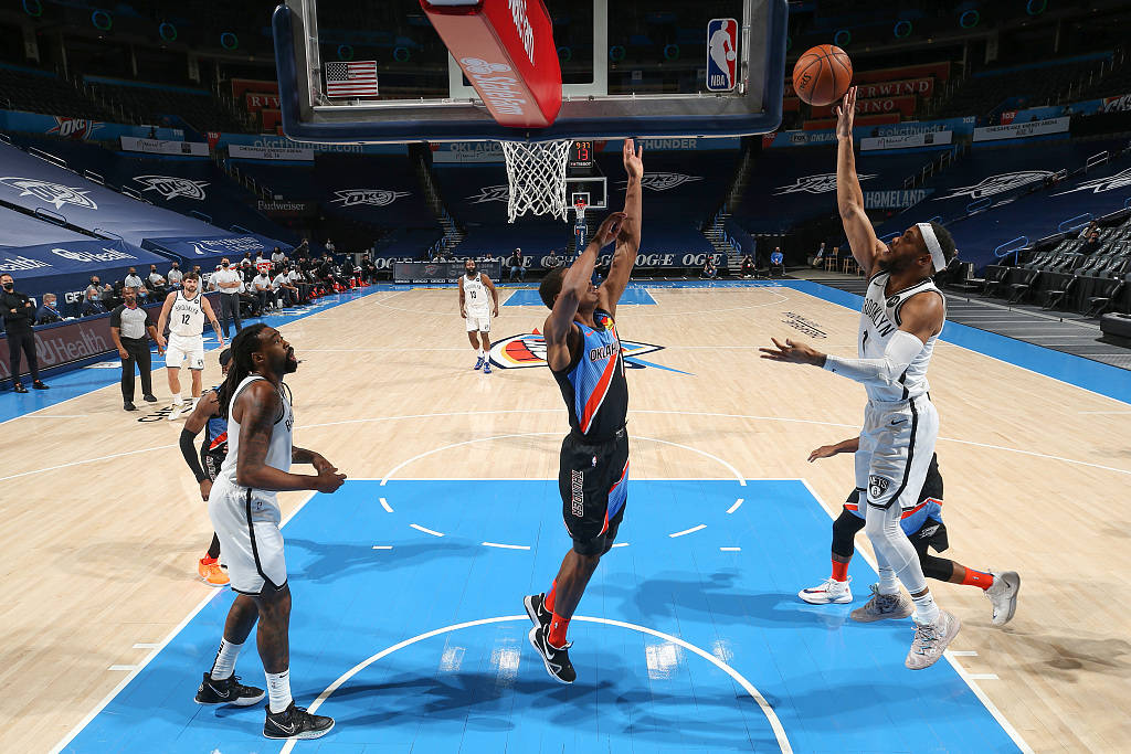 哈登25分11助攻10篮板，篮网147-125雷霆 NBA4连胜-搜狐大视野-搜狐新闻