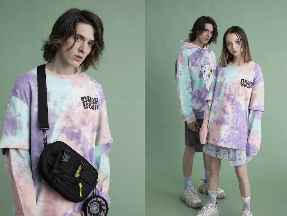 MISHKA×GRAPE BRAIN 联名系列 与“大眼球招财猫”一起迎新春好福气！_合作