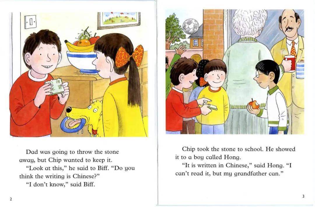 伴读 | 牛津树【7-15】The Riddle Stone Part 1（上）_Chip