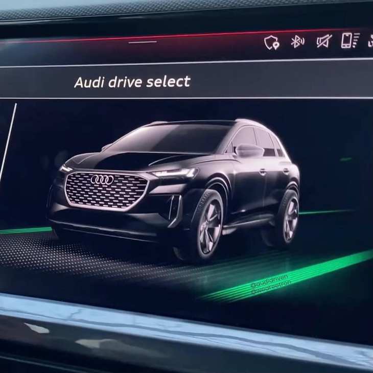 奥迪Q4 e-tron量产版曝光 经典家族设计 最大续航450km_搜狐汽车_搜狐网