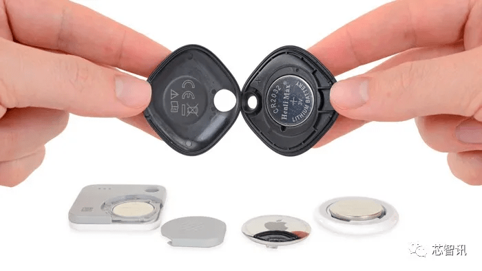苹果AirTag拆解：内部结构紧凑，做工远超三星SmartTag等竞品_iFixit