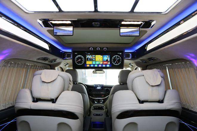 21款奔驰威霆V260L改装高顶商务_搜狐汽车_搜狐网