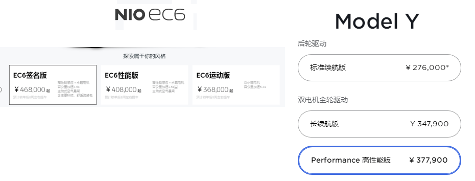 Model Y 标准续航版低价上市，蔚来EC6还值得买吗？_搜狐汽车_搜狐网