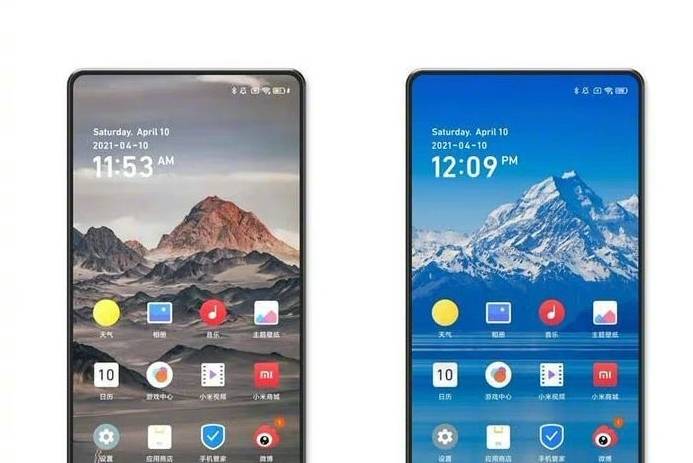 满分颜值＋骁龙888Plus, 小米MIX4成“门面”机型_设计的