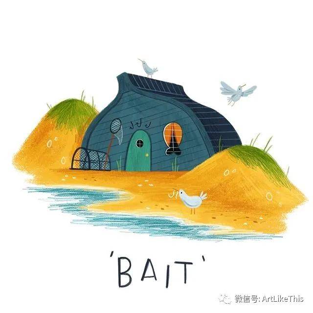 【插画】lucy semple：明丽、舒适、惬意_Amelia