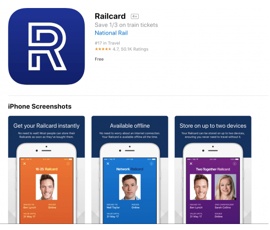 英国火车打折卡Railcard办理攻略_卡片