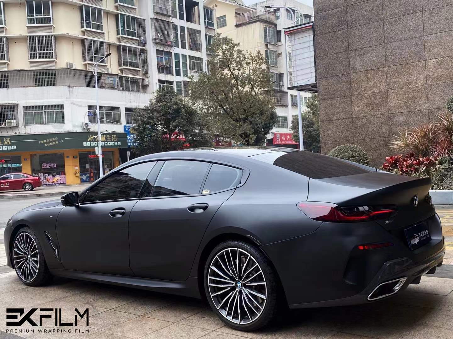 宝马8系EKFILM-EK消光暗影黑_搜狐汽车_搜狐网