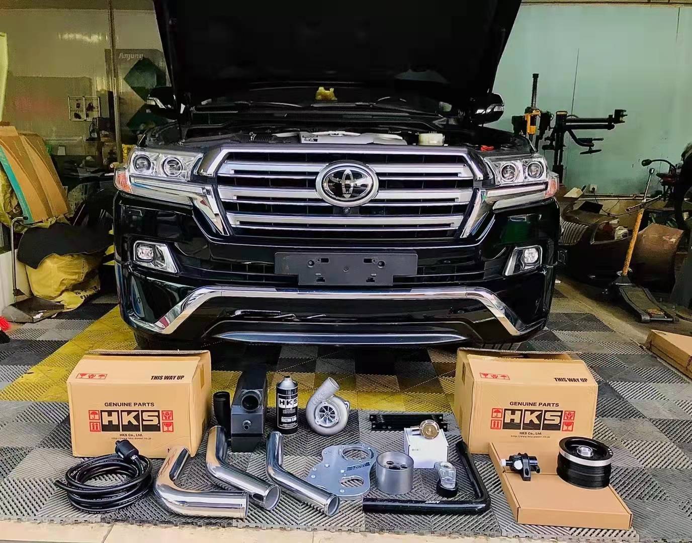 如虎添翼，丰田酷路泽5700加装殿堂级HKS离心式机械增压_搜狐汽车_搜狐网