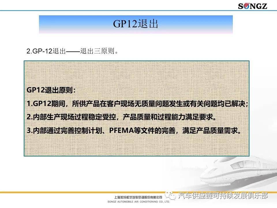 一文看懂GP12早期生产遏制全过程_搜狐汽车_搜狐网