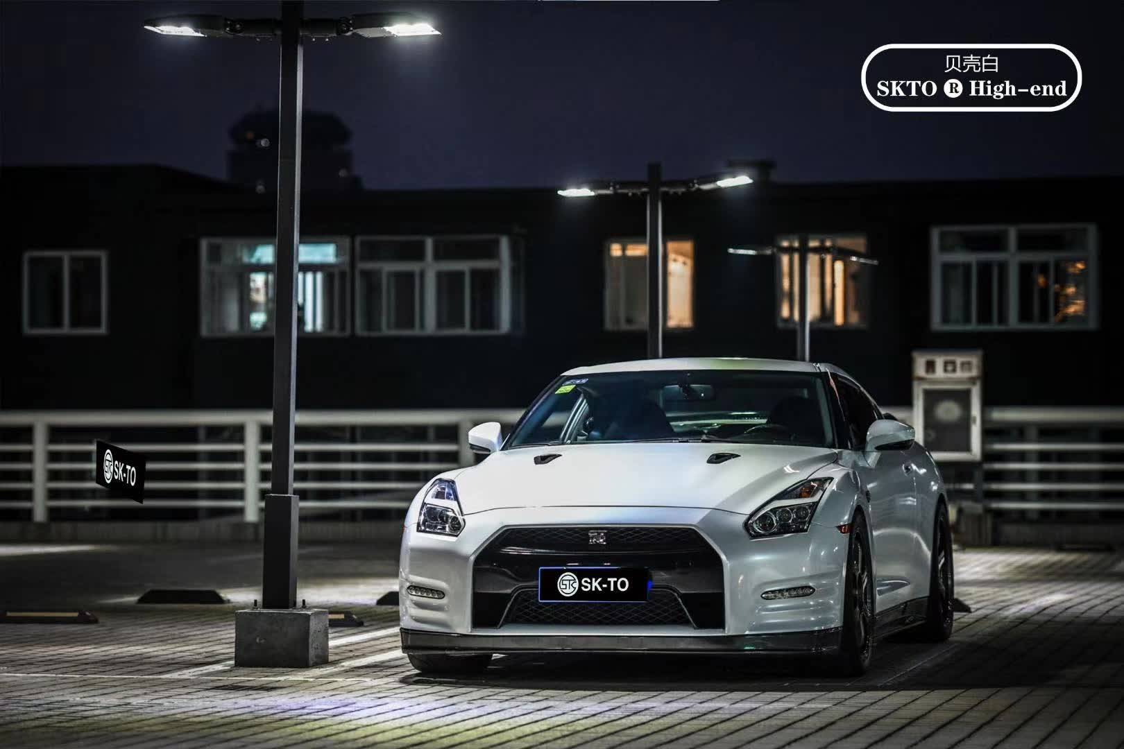 SKTO改色膜GTR-贝壳白高端品牌车身膜_搜狐汽车_搜狐网