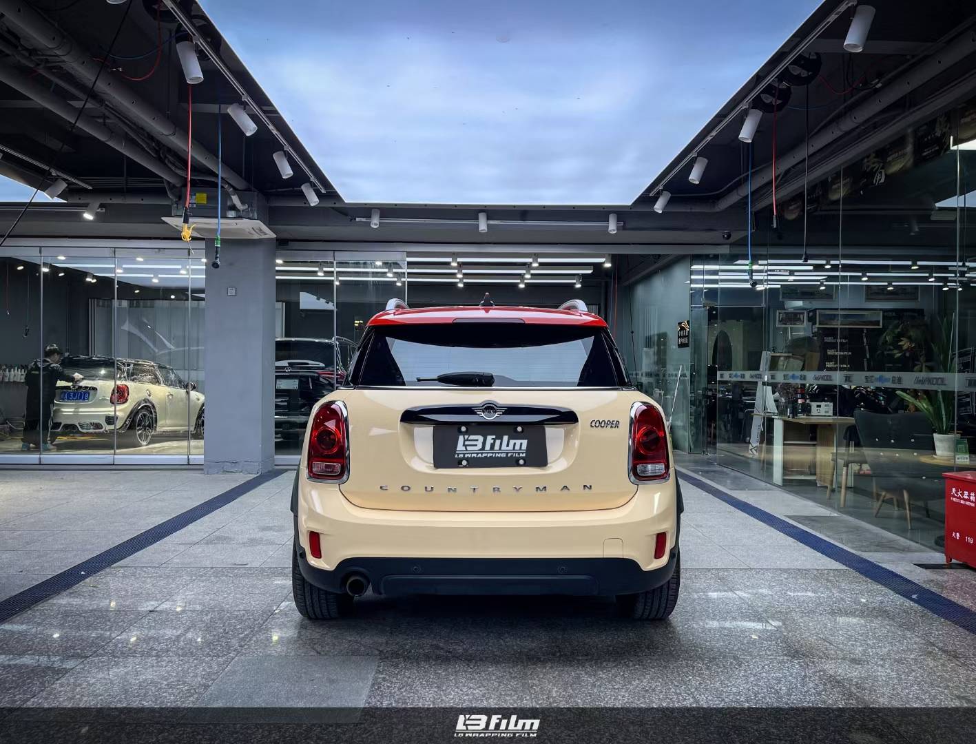 宝马-mini（LBFILM改色膜）高亮沙丘米兰，沙漠风暴的感觉_搜狐汽车_搜狐网