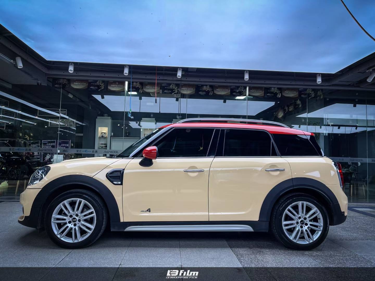 宝马-mini（LBFILM改色膜）高亮沙丘米兰，沙漠风暴的感觉_搜狐汽车_搜狐网