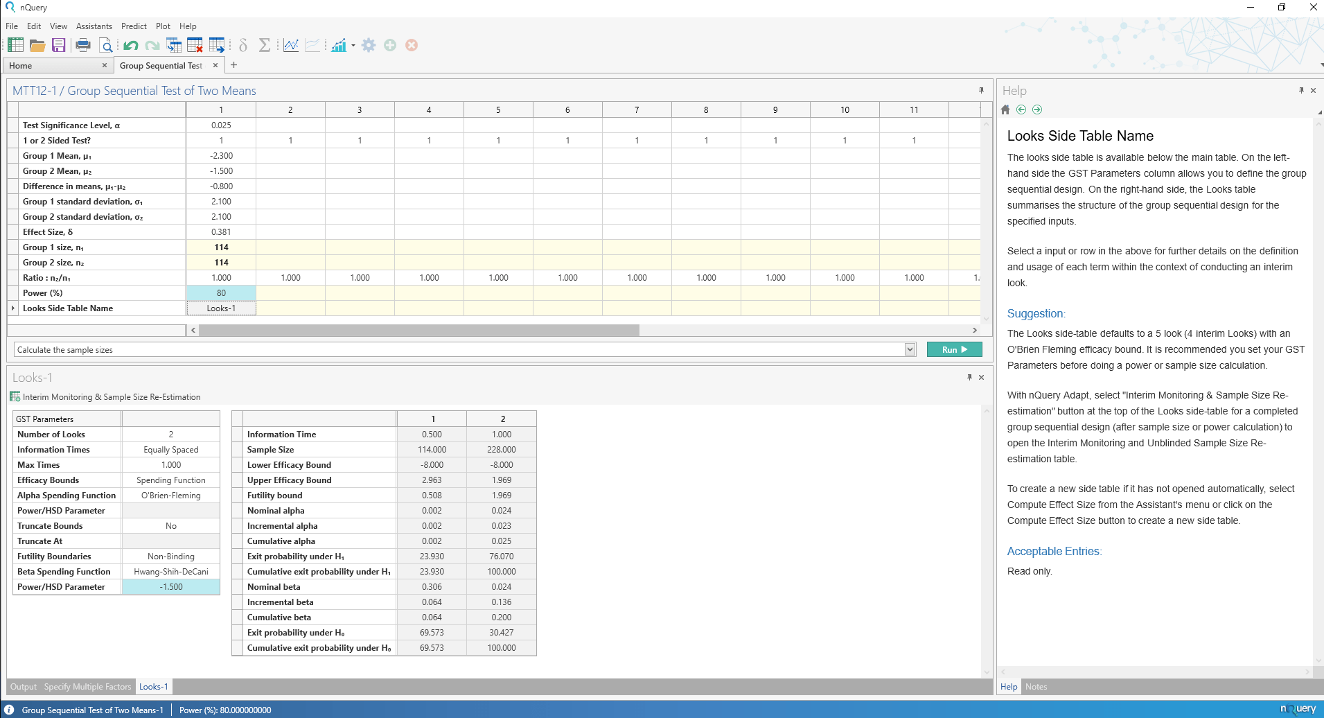 nQuery | 经典、贝叶斯和自适应试验设计平台_样本量_预测_trial