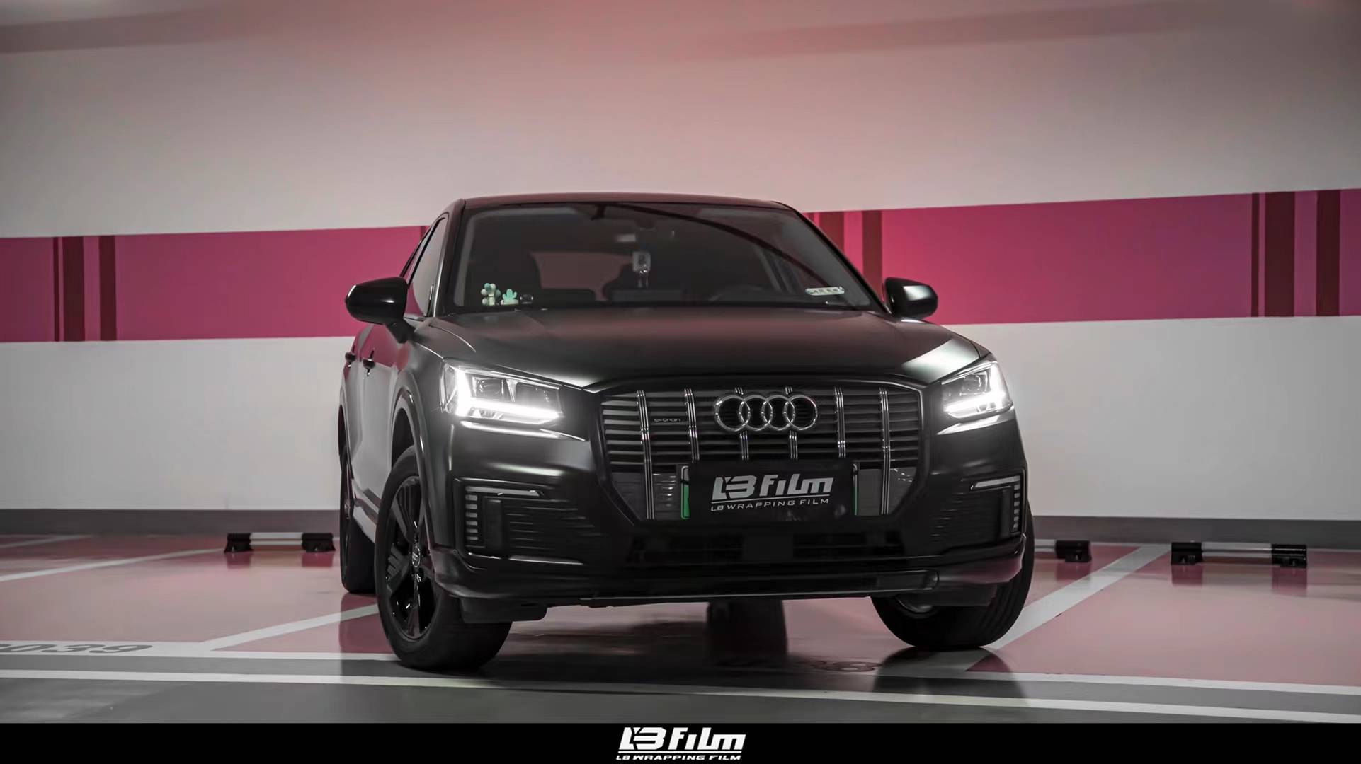 奥迪Q2L LBFILM改色膜陶瓷黑_搜狐汽车_搜狐网