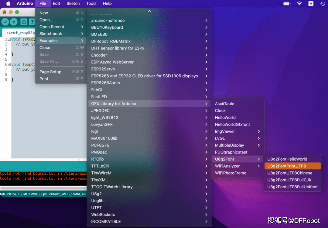 如何利用Arduino来显示Unicode文本_编码_字符_字体