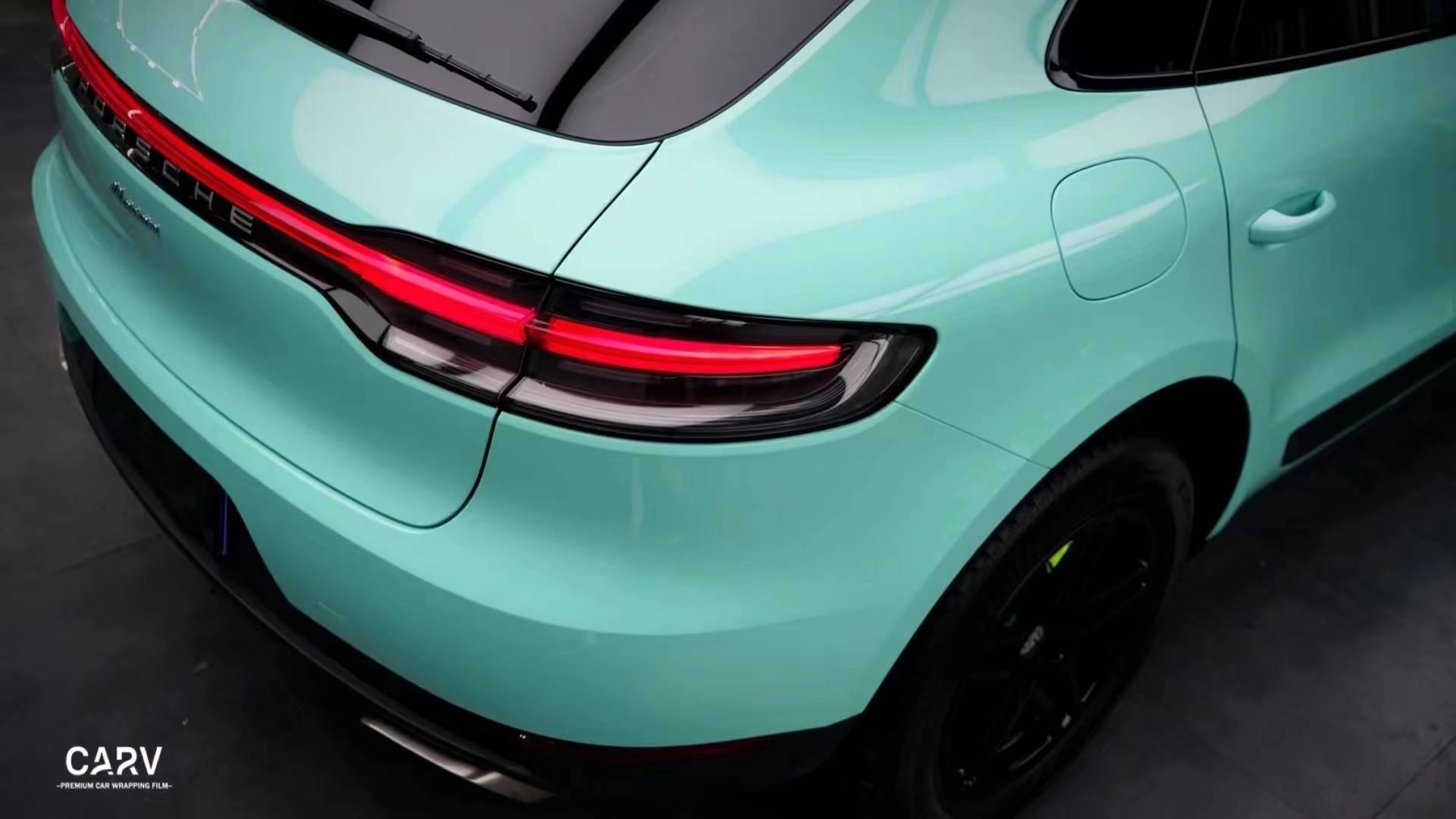 保时捷Macan卡孚改色膜白金蒂芙尼_搜狐汽车_搜狐网