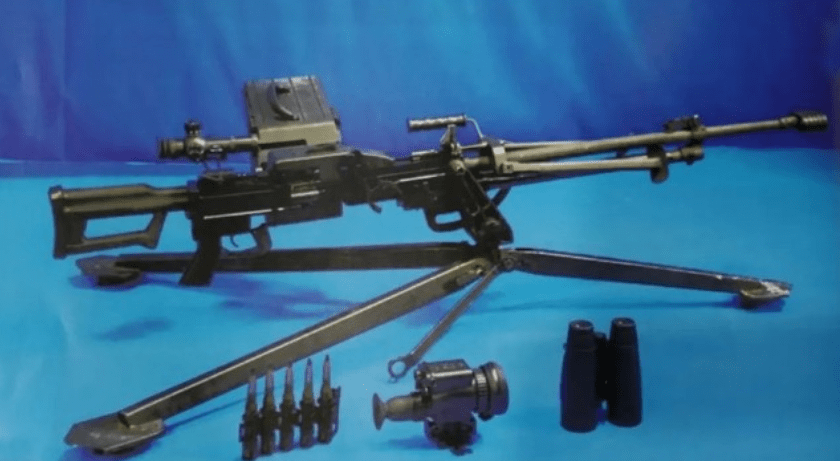 QJZ-171式12.7mm机枪，全枪重量仅18公斤，适合山地机动作战_中口径_装备_我军