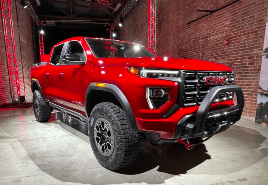 海外实拍全新GMC CANYON，2.7T动力，能赢福特Ranger猛禽？_搜狐汽车_搜狐网