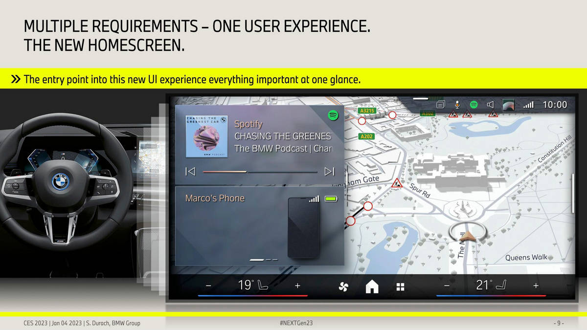 支持3D导航！基于安卓平台架构，宝马推出iDrive 9车机系统_搜狐汽车_搜狐网