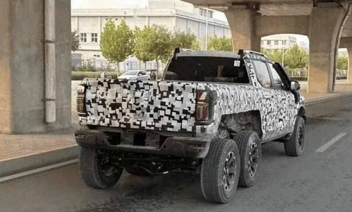 6轮驱动坦克500？或搭3.0T+9AT，长城山海炮6x6曝光_搜狐汽车_搜狐网