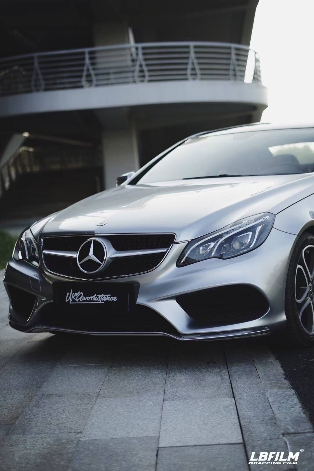 奔驰E260-LB改色膜GT银，极致内敛_搜狐汽车_搜狐网