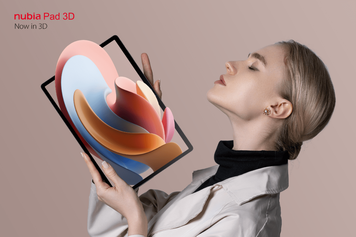 中兴通讯技术革新尝试，全球首款AI裸眼3D平板——nubia Pad 3D_市场_生态_用户