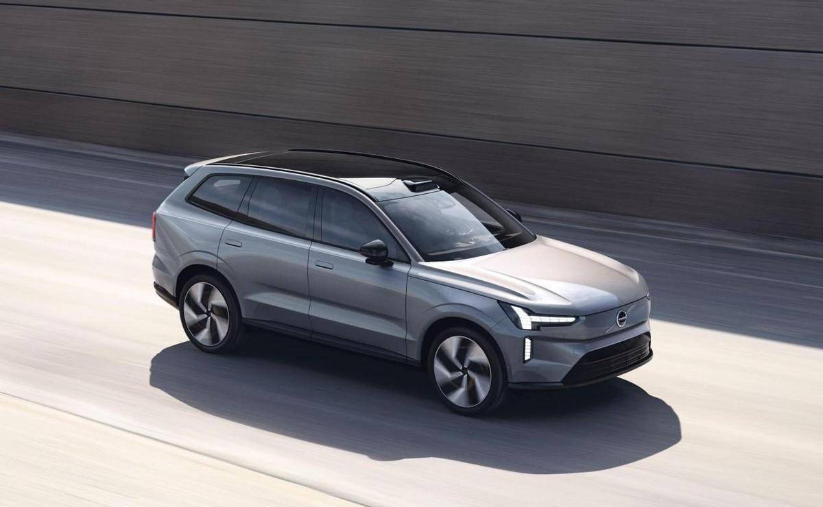 定位家族旗舰SUV，内置8155芯片，沃尔沃EX90即将亮相上海车展_搜狐汽车_搜狐网