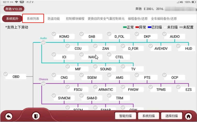 星卡X10操作案例：2016年奔驰E200L驻车怠速调_搜狐汽车_搜狐网
