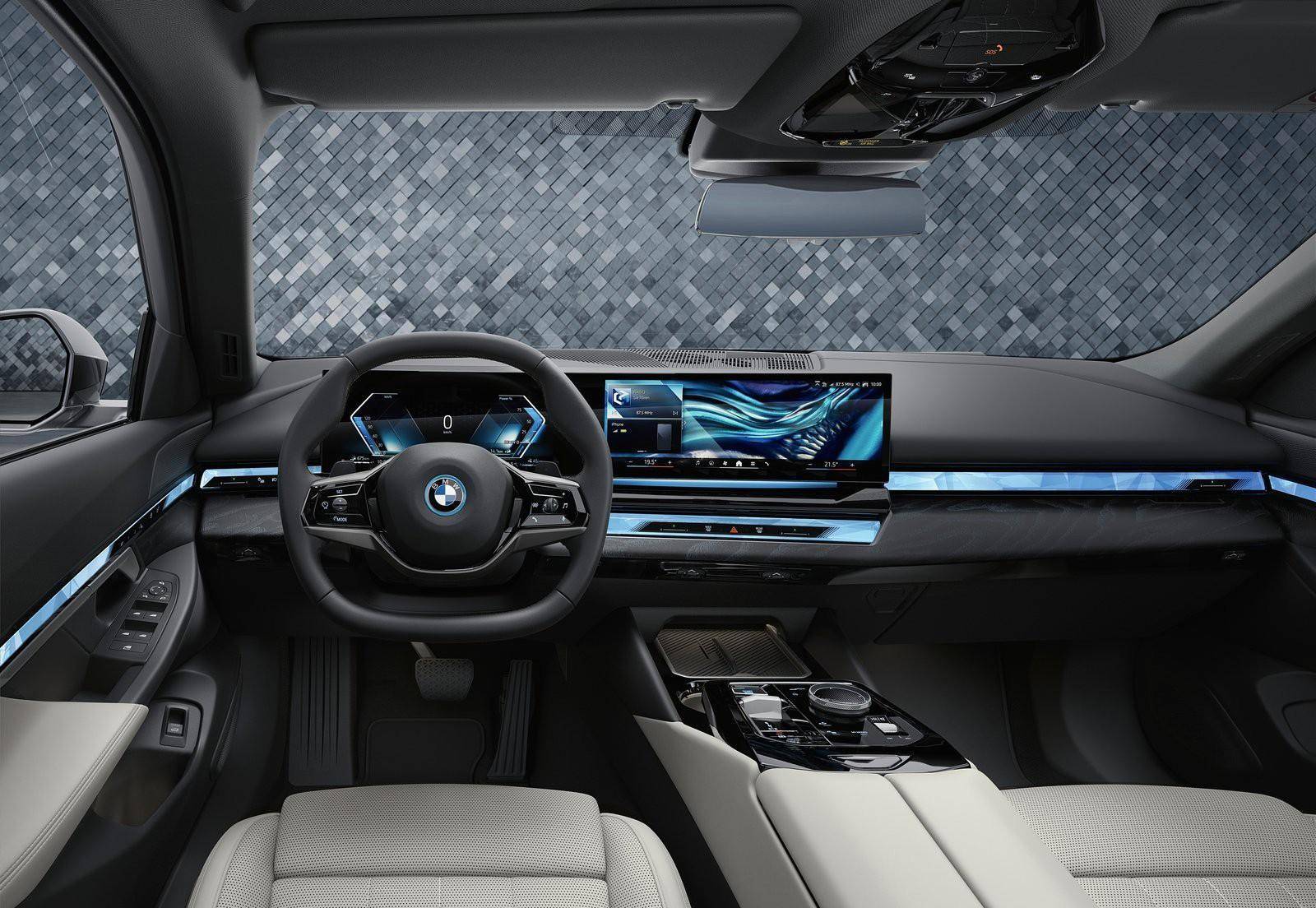 直面回击奔驰EQE和蔚来ET7，全新宝马i5官图正式发布_搜狐汽车_搜狐网