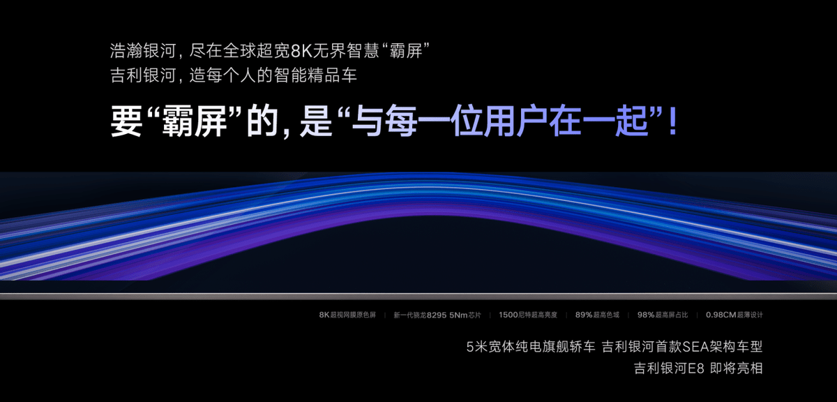 吉利银河e8:突破和创新的智能精品车 搜狐汽车 搜狐网