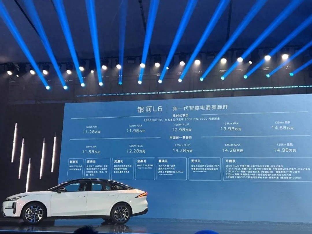 汽车圈“卷王”又来了？吉利银河L6正式上市，11.58万元起_搜狐汽车_搜狐网