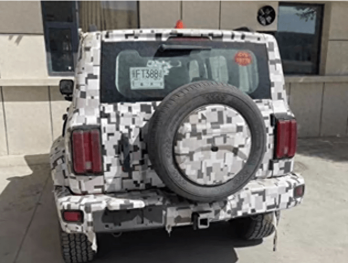 坦克300 3.0T车型谍照曝光！双涡轮增压V6发动机+48V轻混9AT_搜狐汽车_搜狐网