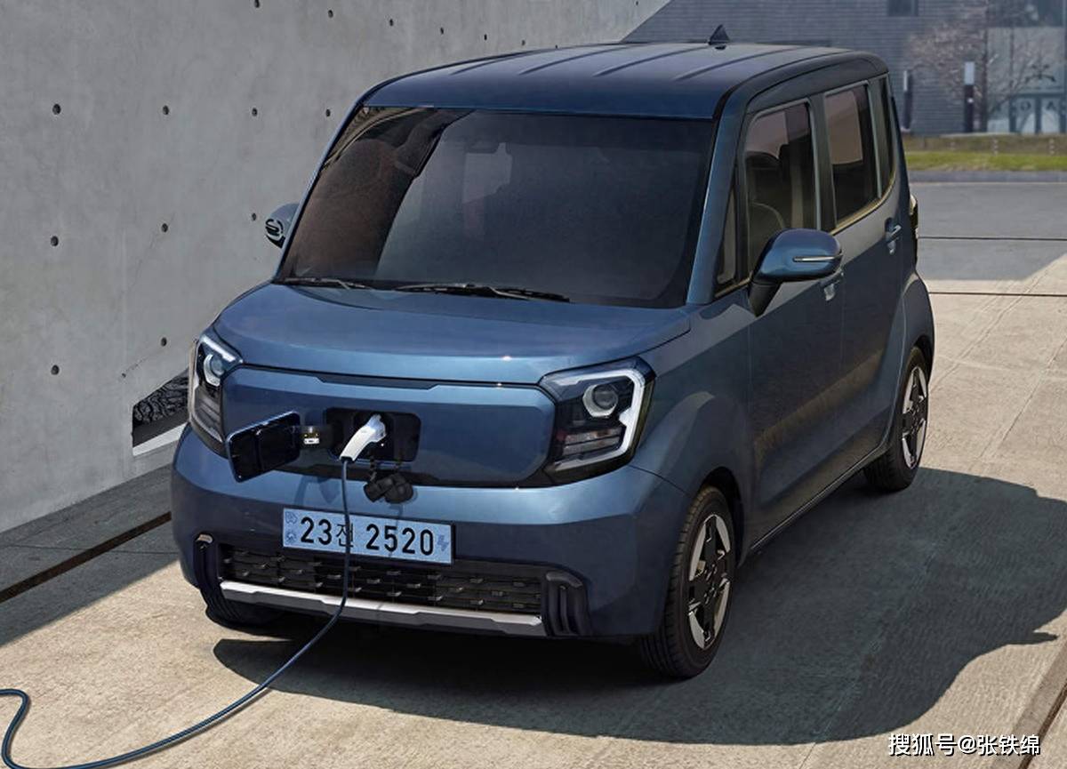 适合买菜代步的小车，新款起亚Ray EV官图，无B柱+侧滑门，2+2座椅_搜狐汽车_搜狐网