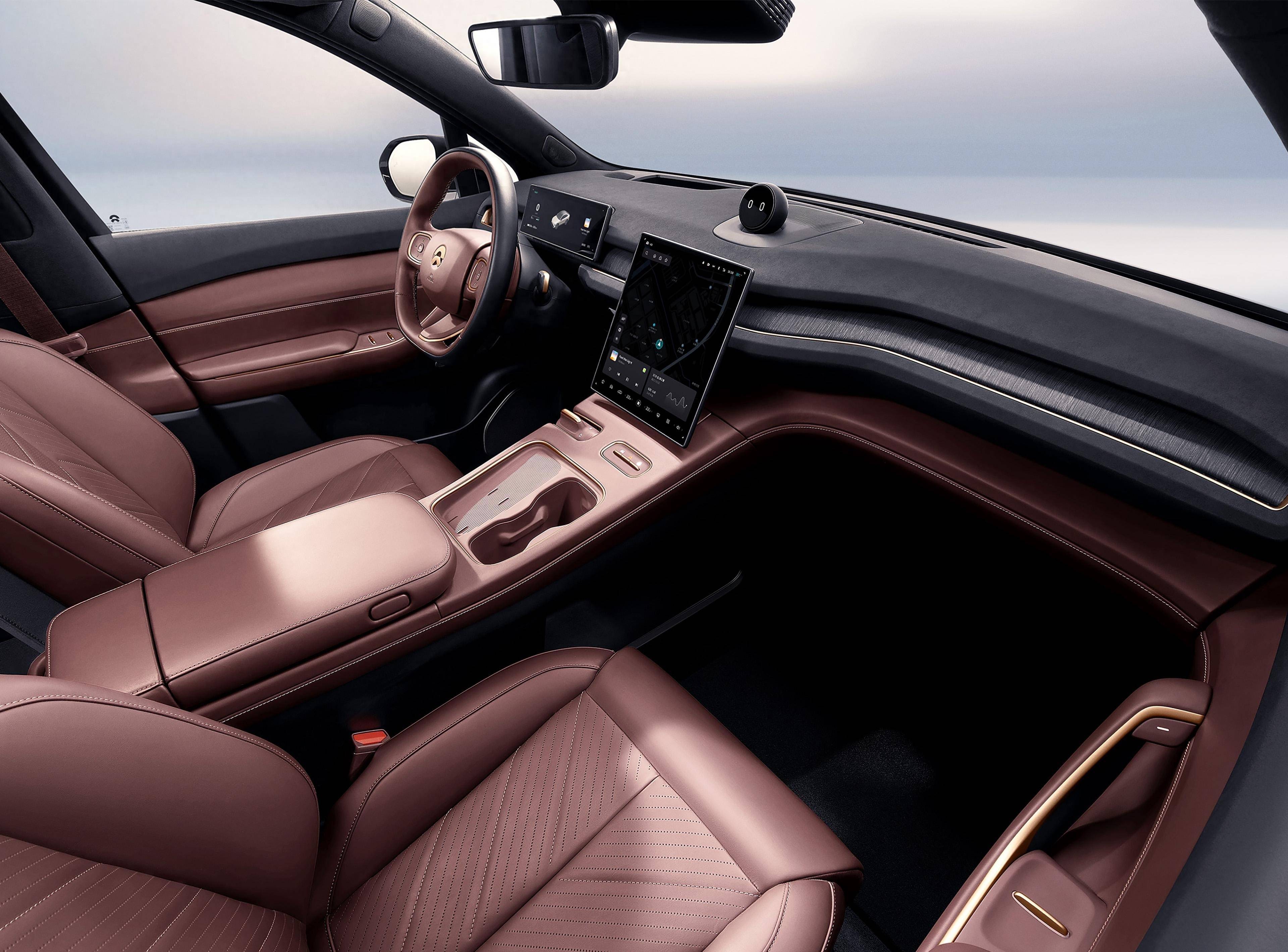 现款售价45.8万元起 蔚来EC7新配色官图发布 定名M42星云红_搜狐汽车_搜狐网