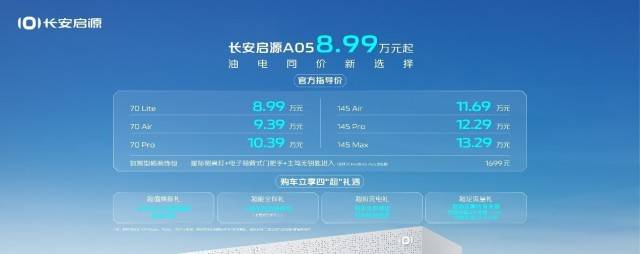 压力给到了秦PLUS！启源A05上市 70km纯电续航8.99万起_搜狐汽车_搜狐网
