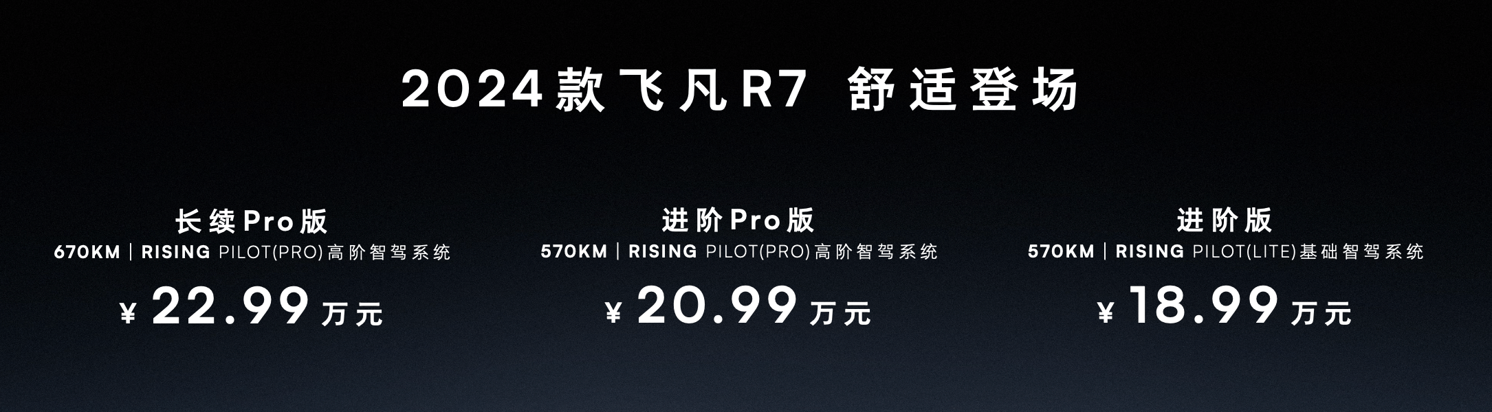飞凡R7/F7双车新款上市 重塑20万级价格市场格局_搜狐汽车_搜狐网